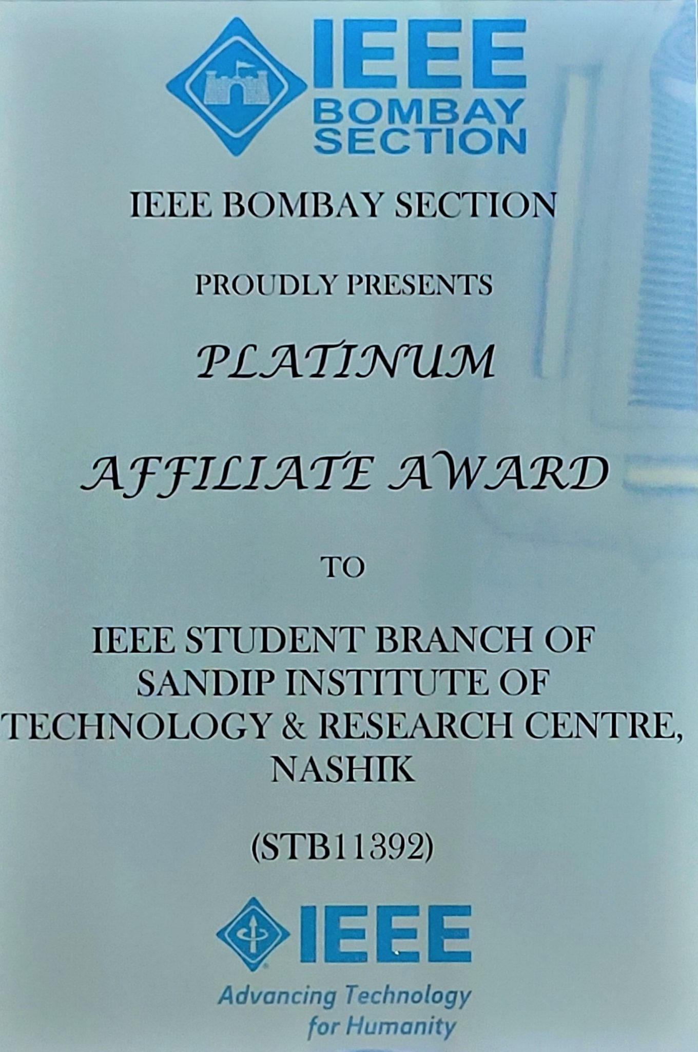 Awards and Recognition - Best Engineering Colleges in Nashik, Top ...